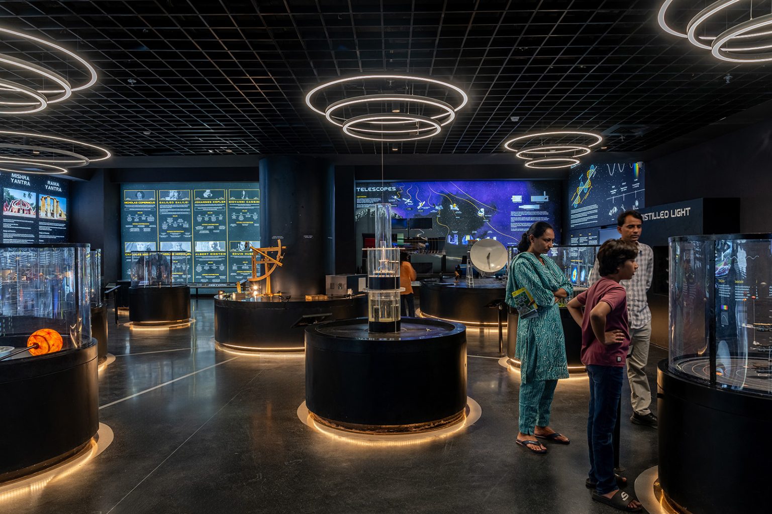 Astronomy and Space Science Gallery, Science City - INI Design Studio