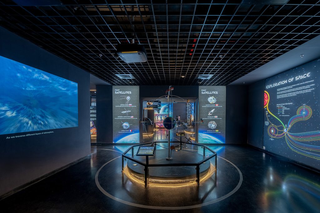 Astronomy and Space Science Gallery, Science City - INI Design Studio