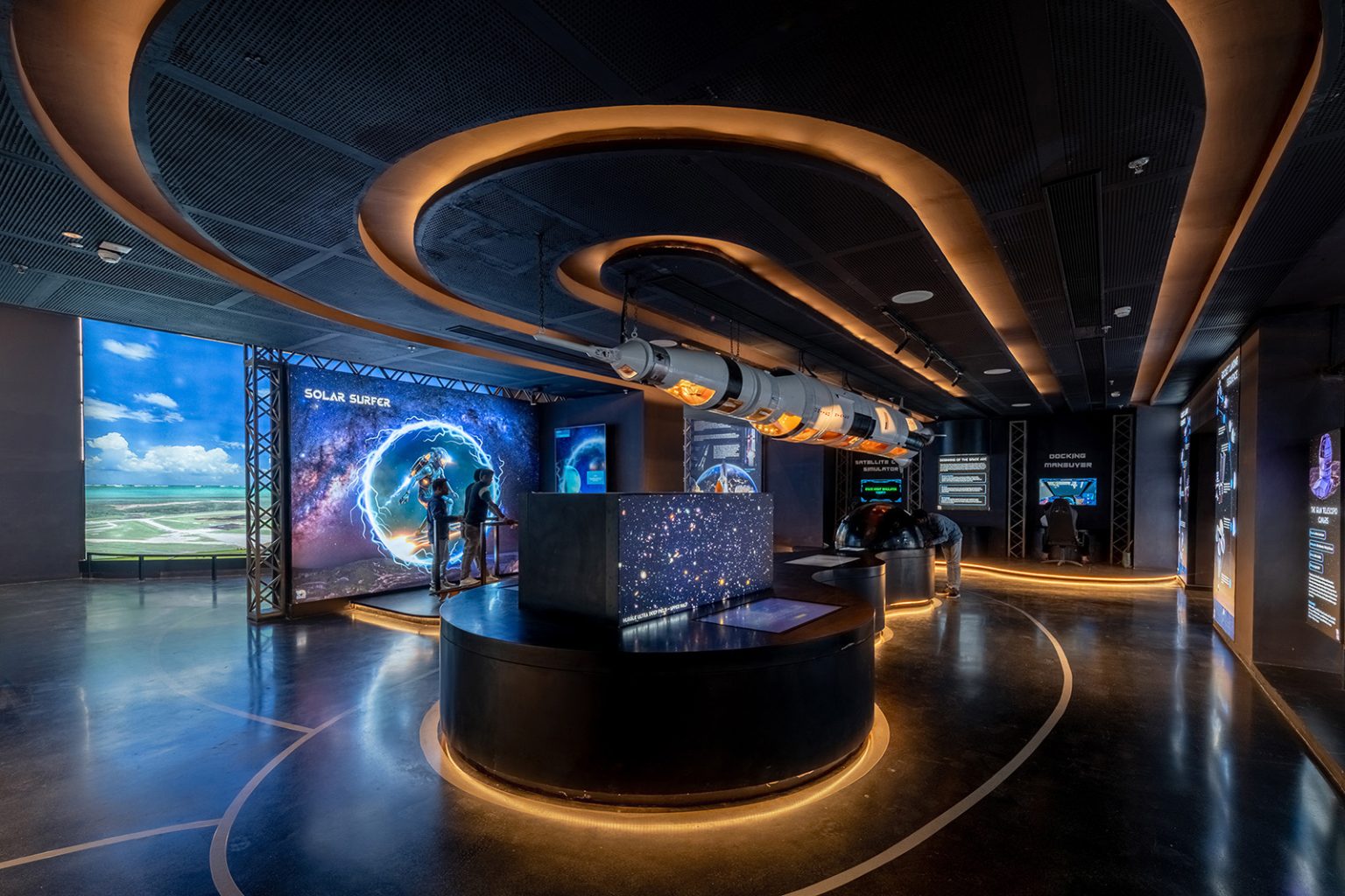 Astronomy and Space Science Gallery, Science City - INI Design Studio