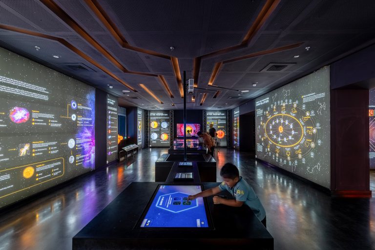 Astronomy and Space Science Gallery, Science City - INI Design Studio