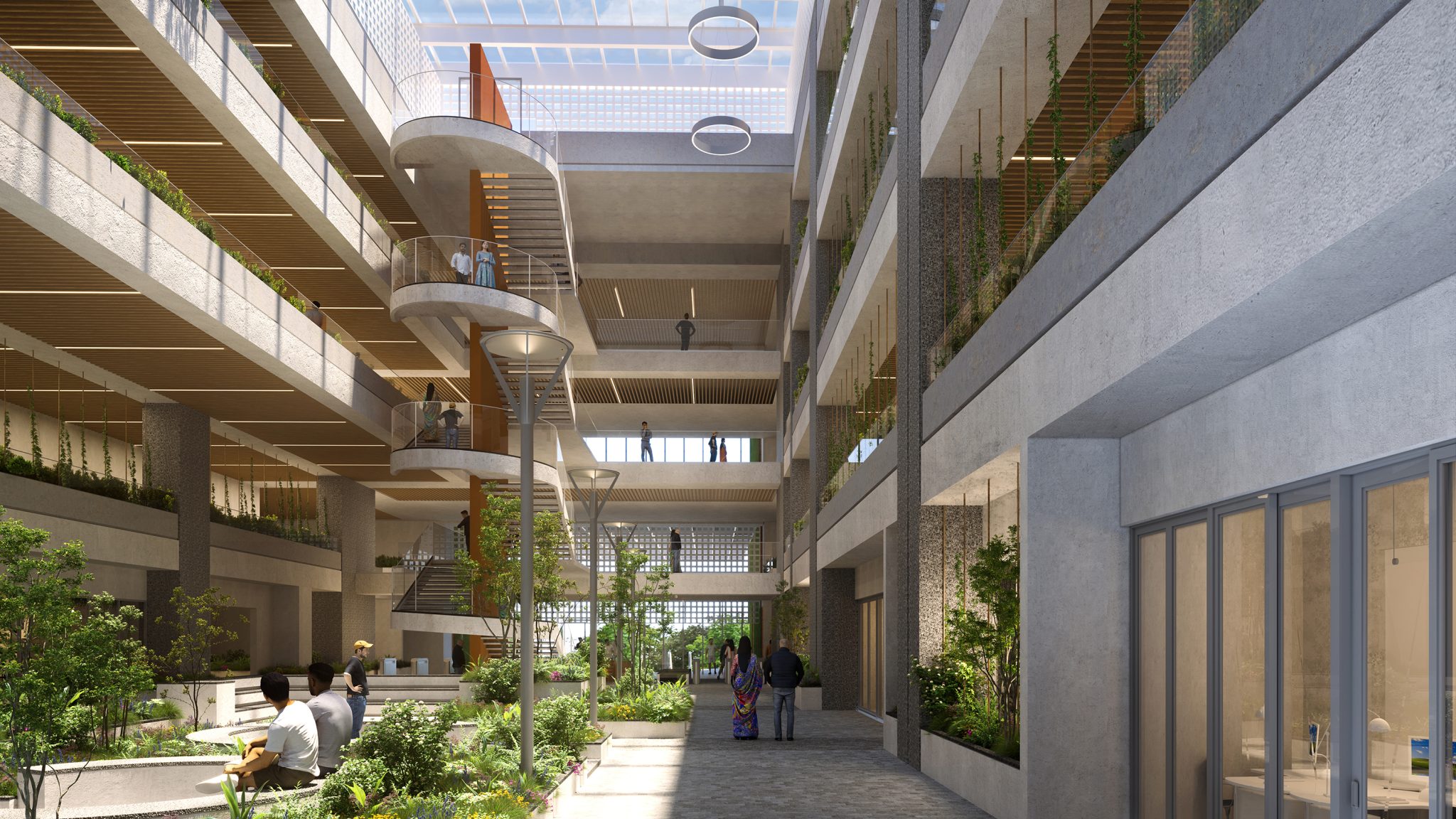 Surat Municipal Corporation (SMC) High Rise Office Campus - INI Design ...