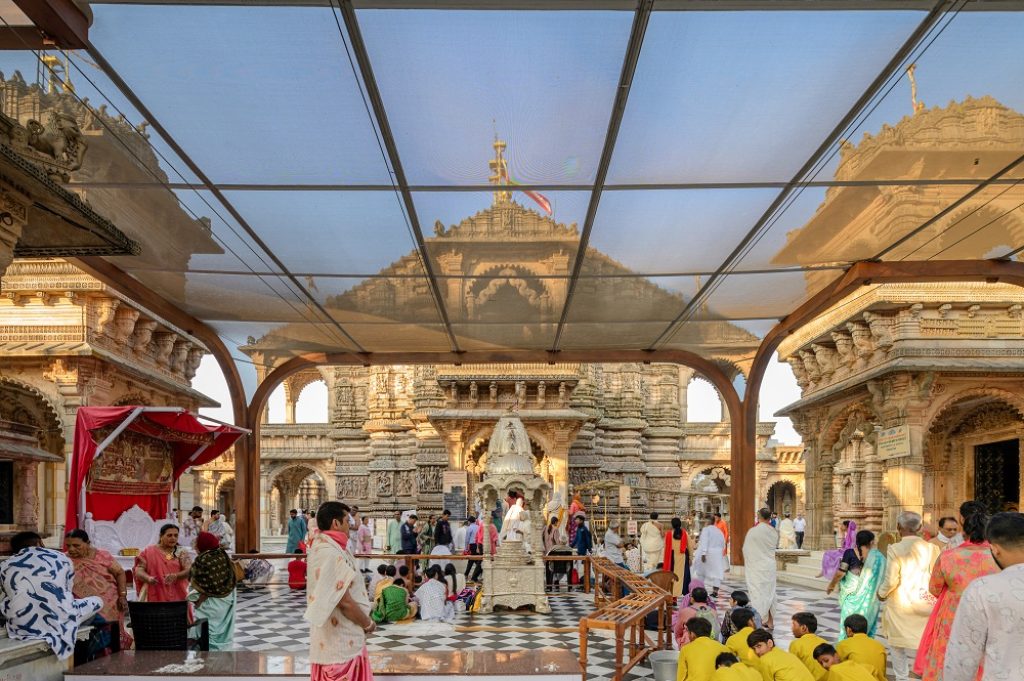 Palitana Rangmandap at Palitana JainTemples Complex - INI Design Studio