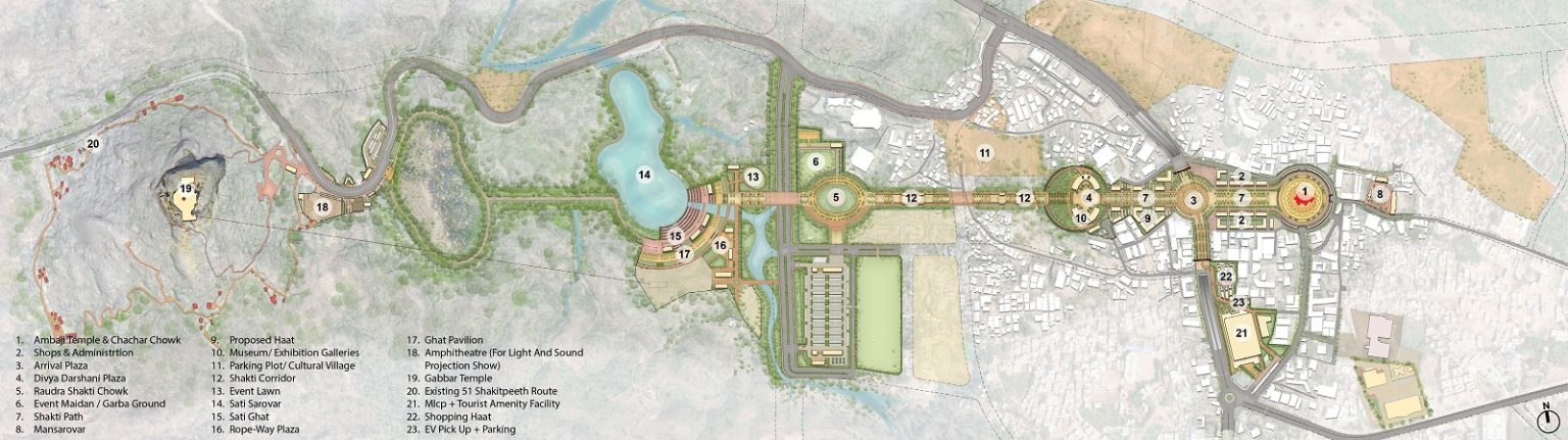 Ambaji Masterplan - INI Design Studio